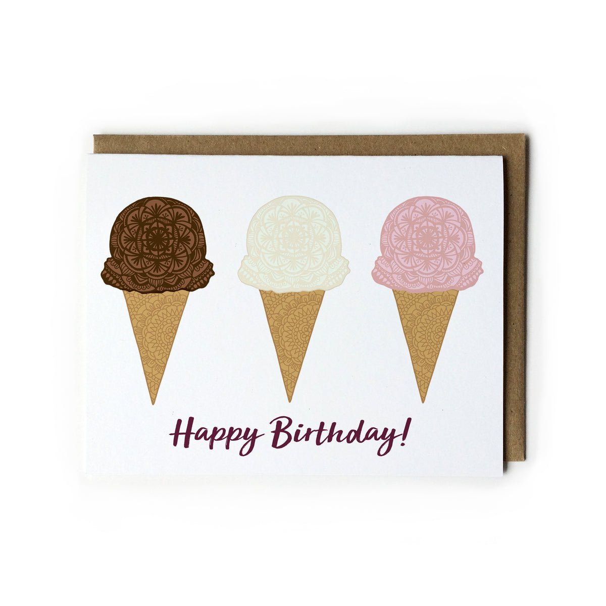 Happy Birthday Ice Cream Ice Cream Birthday Chart Template | Teach